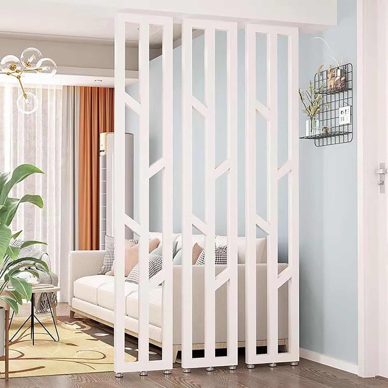 Amazon.de: HDYZJQ Paravent Raumtrenner 3 Panel, Sichtschutzwand Home ...