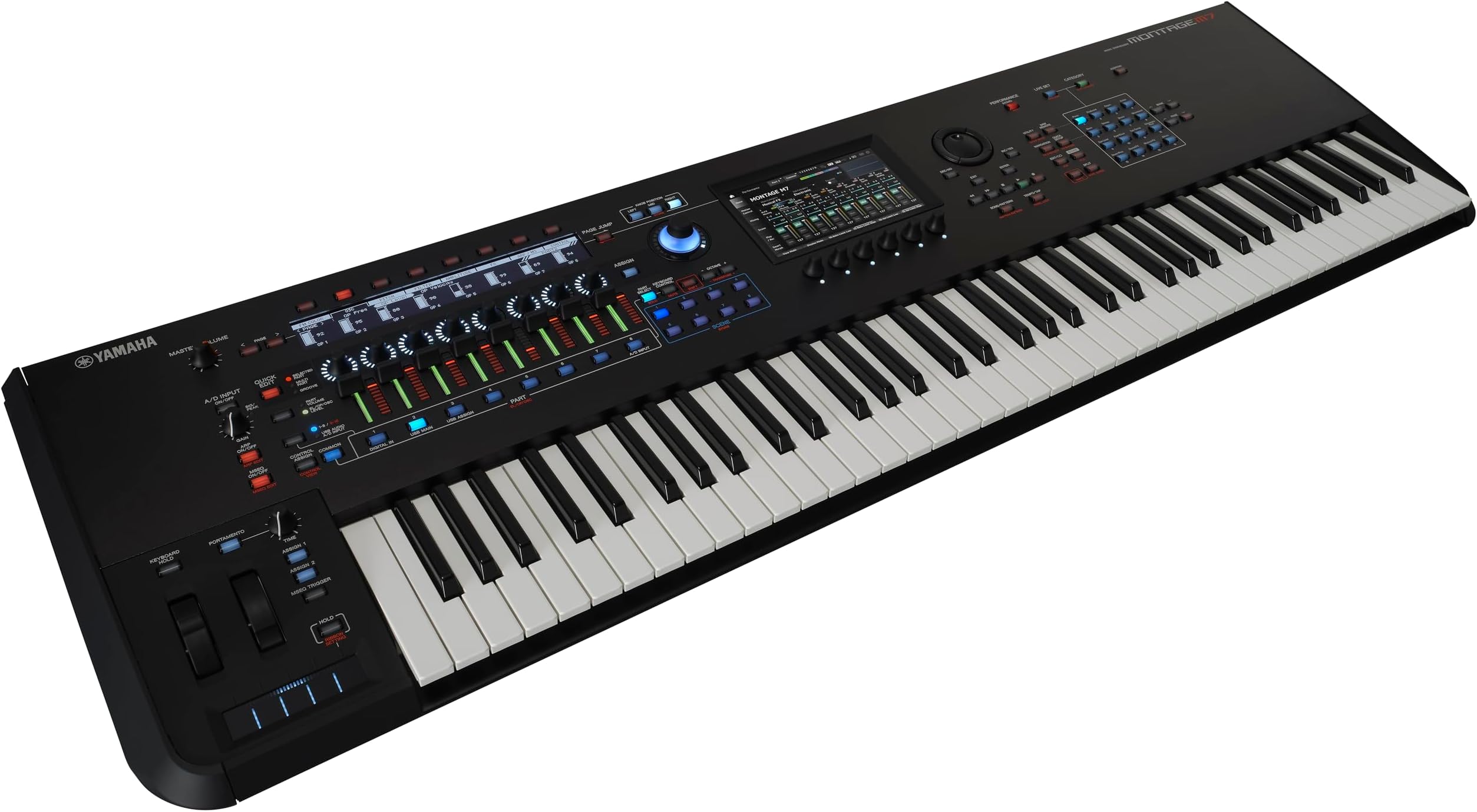 Amazon.com: Yamaha Montage M7 76-key Flagship Synthesizer with FSX ...