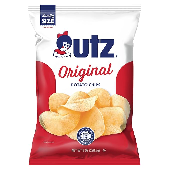 Amazon.com: 8 oz Utz Original Potato Chips