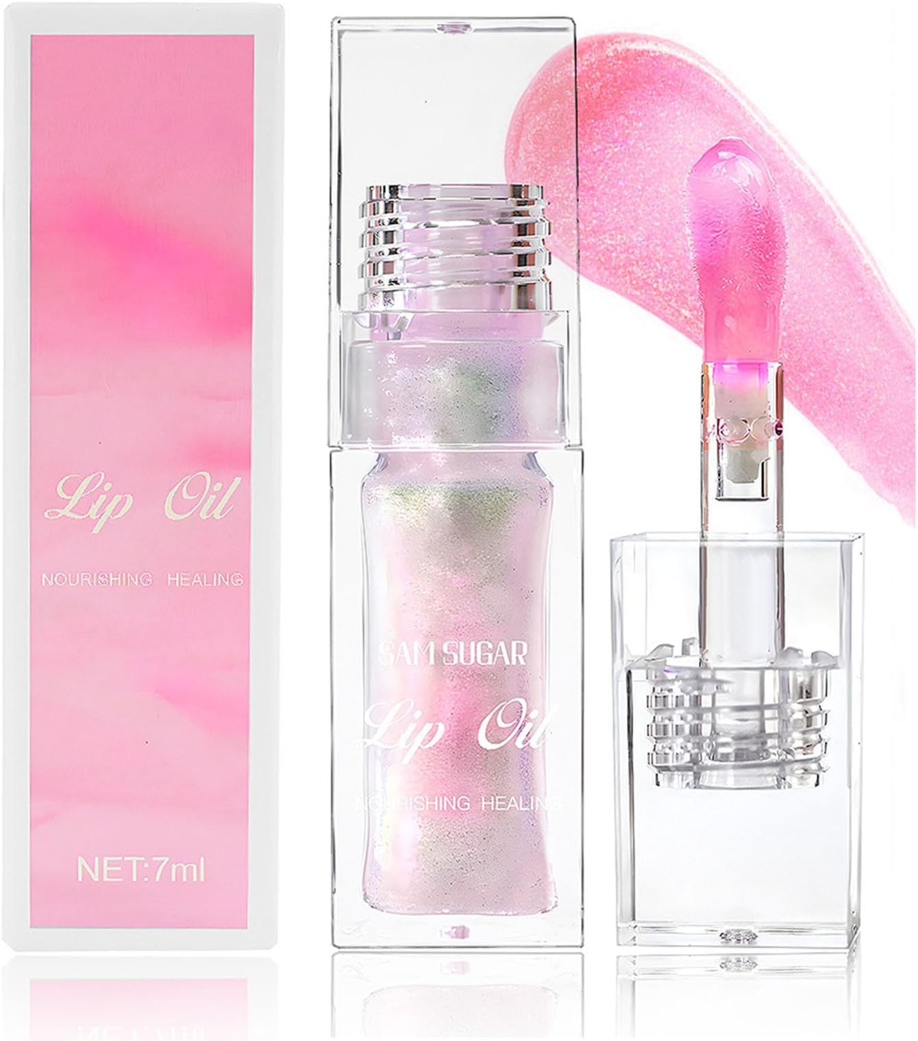 Amazon.com : ZEXILILA 2PCS Magic Color Changing Lip Oil V2, Bossup ...