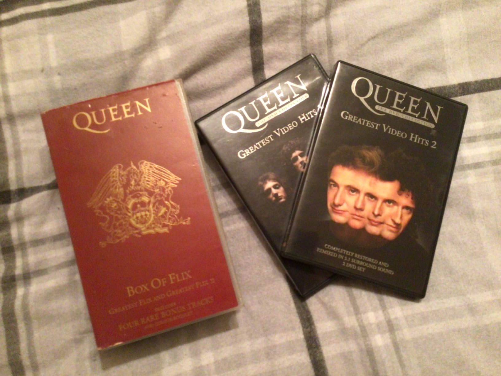 Queen the Greatest Video Hits DVD Complete Collection 1 and 2 : Queen ...