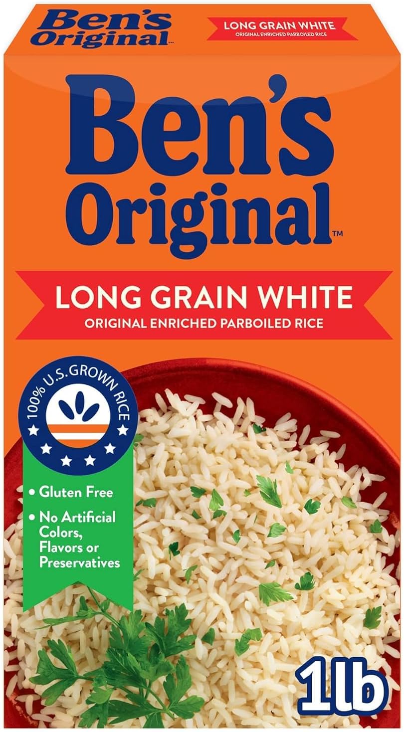 Amazon.com : Uncle Ben's Original Converted Enriched Parboiled Long ...
