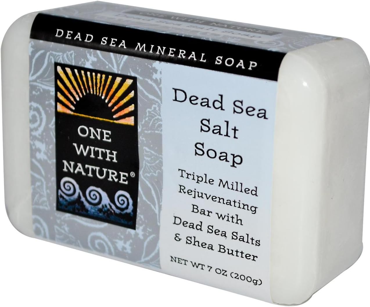 Amazon.com : One With Nature Dead Sea Mud Dead Sea Minerals Soap, 7 ...