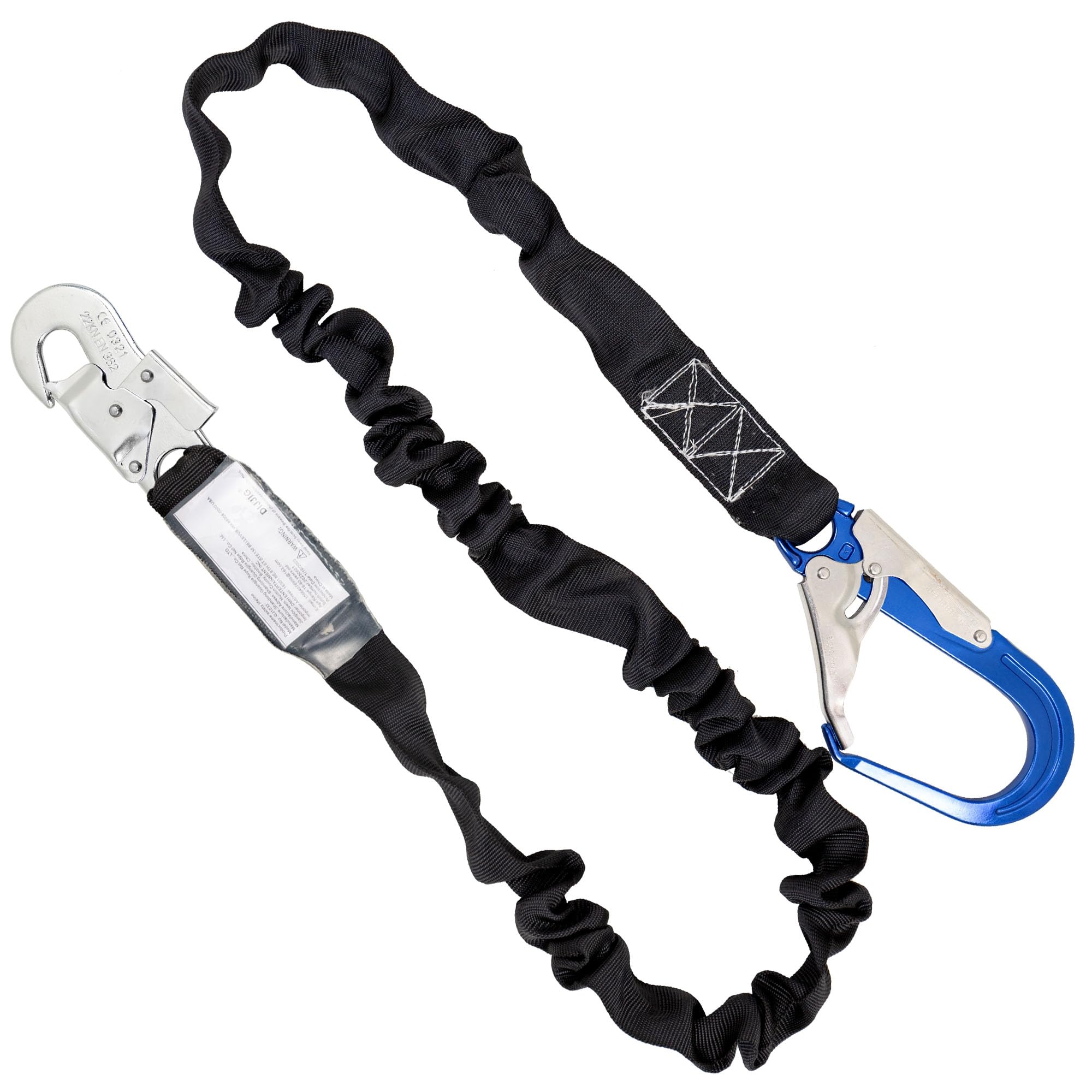 Buy 6FT Single Leg Safety Restraint Ropes & Lanyards Internal Shock ...