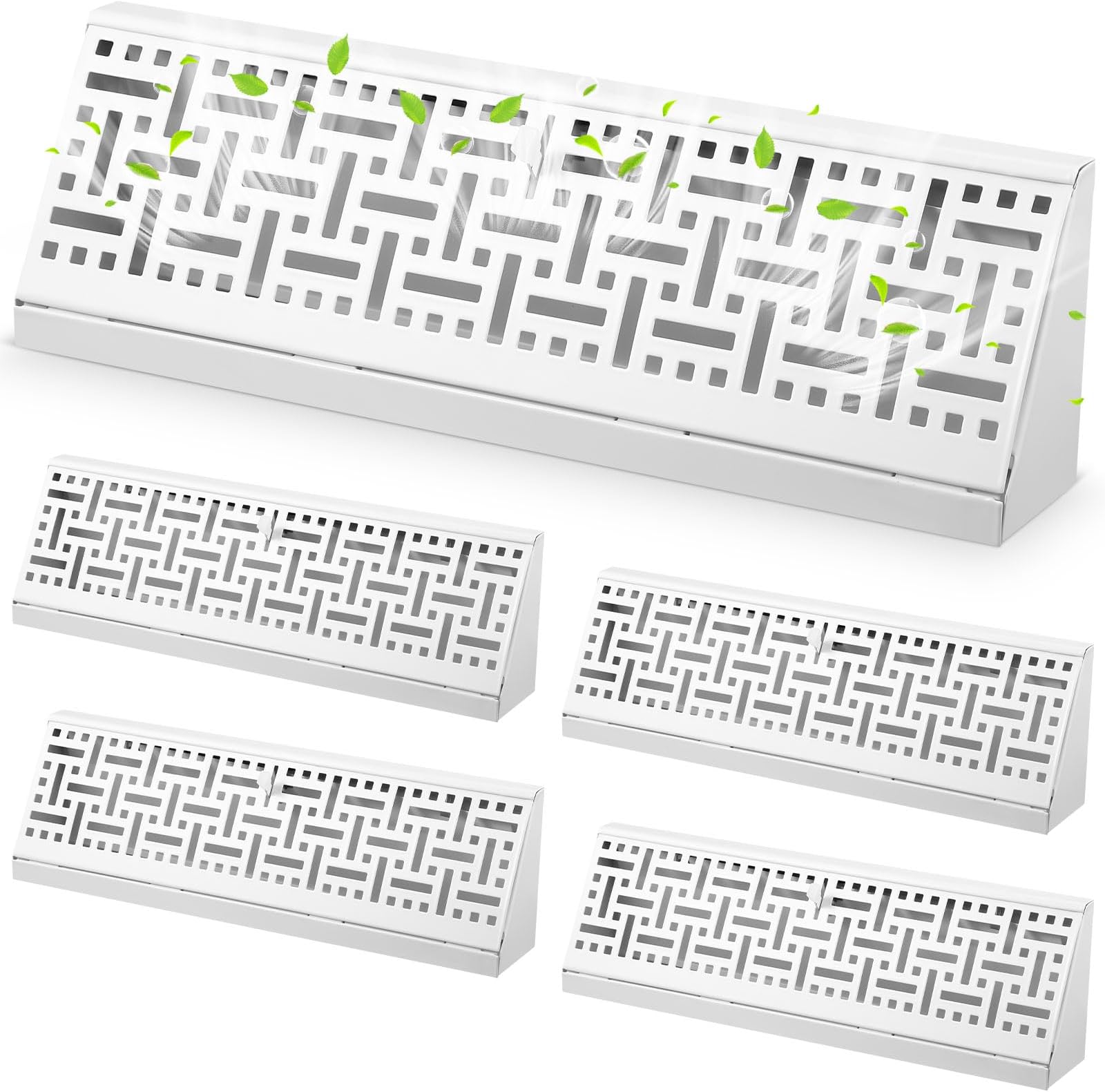 Yaocom 10 Pcs Baseboard Diffuser Register (Duct Opening Size), Vent ...