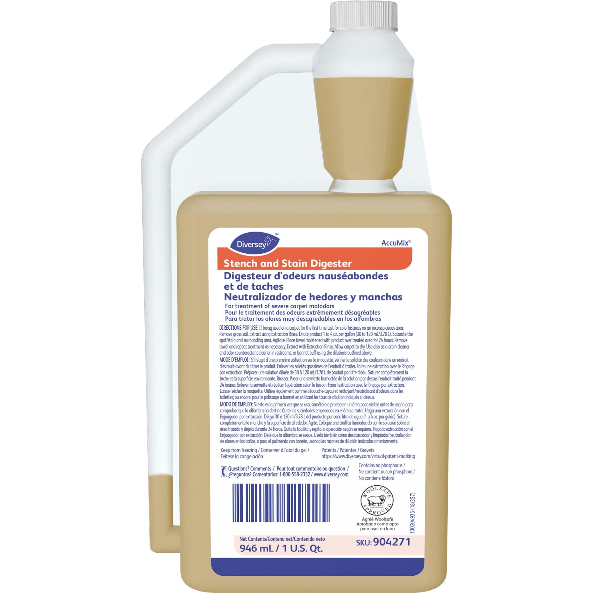 Diversey STENCH AND STAIN DIGESTER 1 U.S. QT