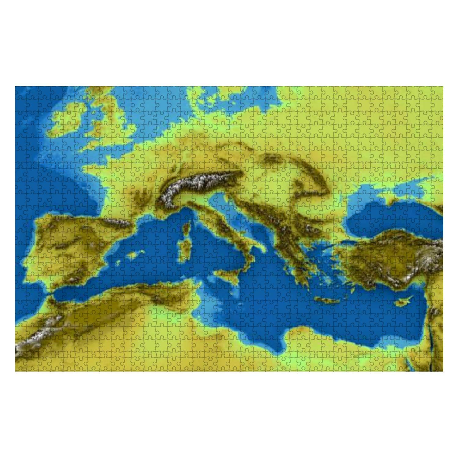 Mediterranean Sea Map For Kids