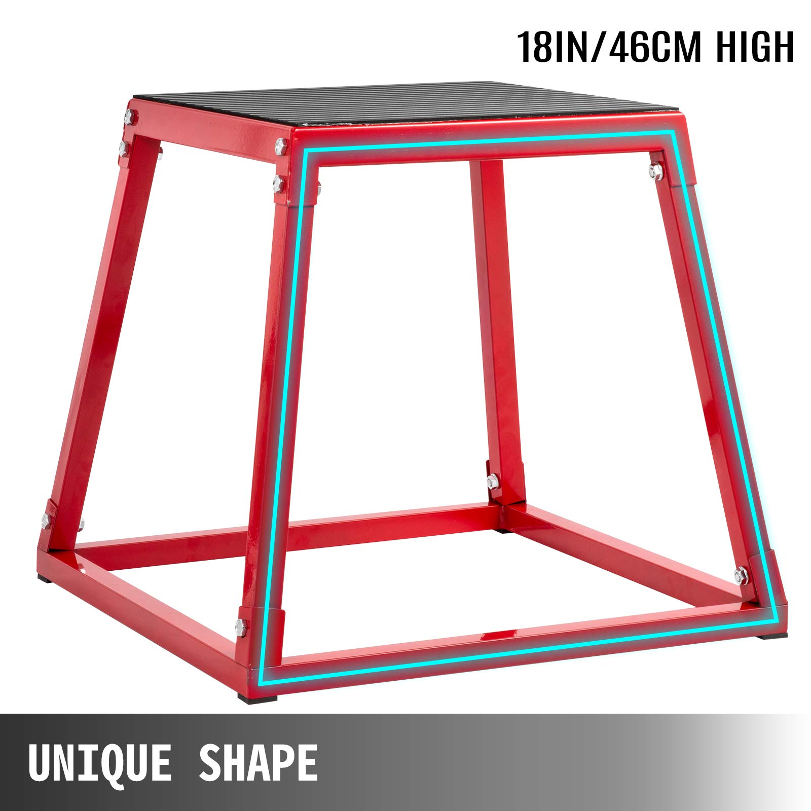 Snapklik.com : VEVOR Plyometric Platform Box Fitness Exercise Jump Box ...