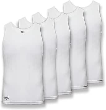 Everlast 5-Pack Men's Essential Tank Tops, Undershirts – Breathable ...