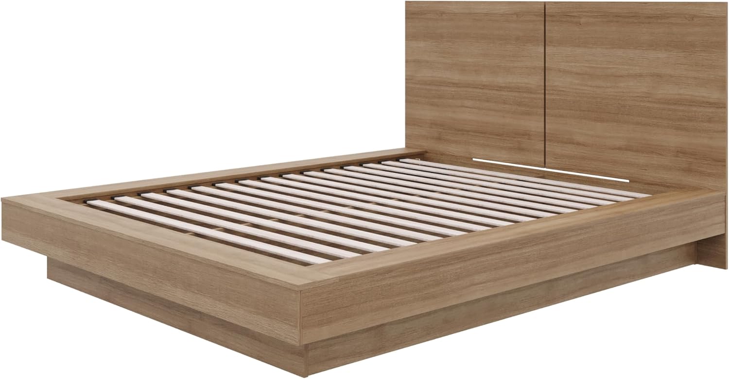 Amazon.com: Nexera Napa Platform Bed Set : Home & Kitchen