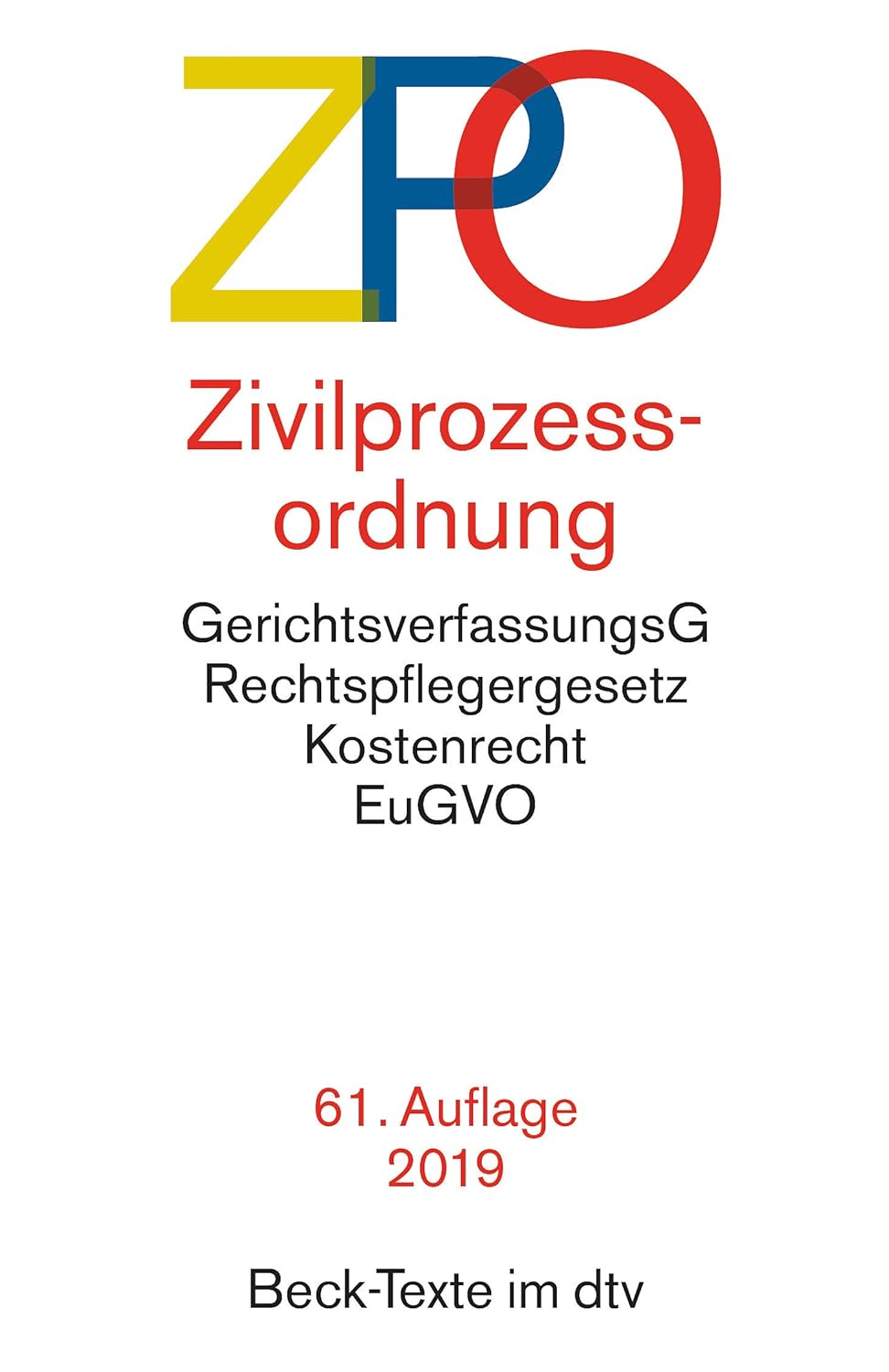 Zivilprozessordnung ZPO : Various authors: Amazon.de: Bücher