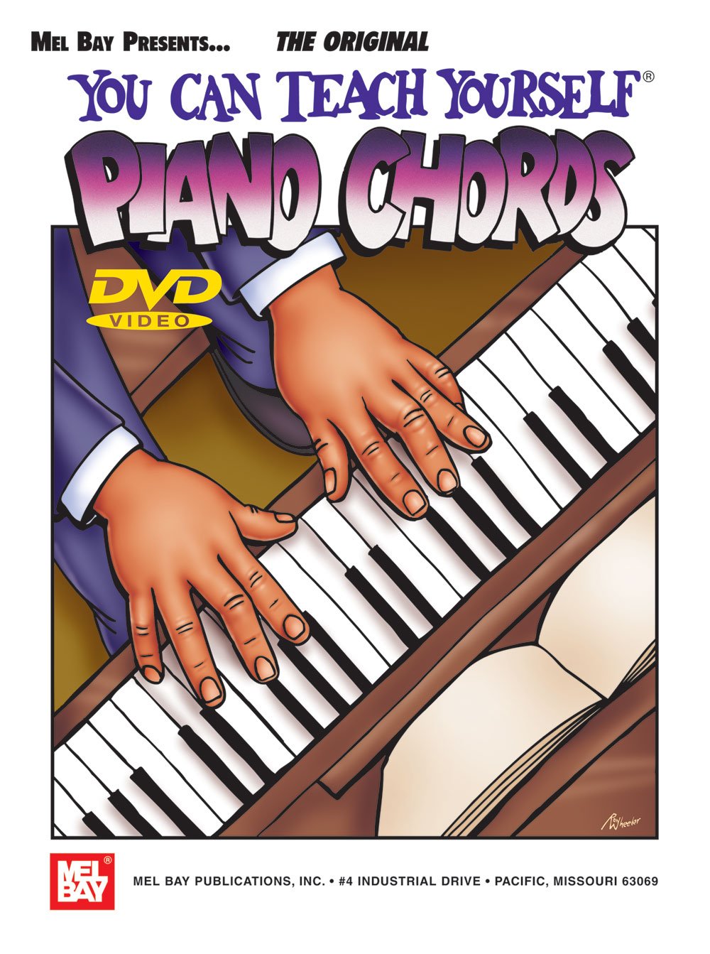 Mel Bay's You Can Teach Yourself Piano Chords (Book & DVD): Per ...