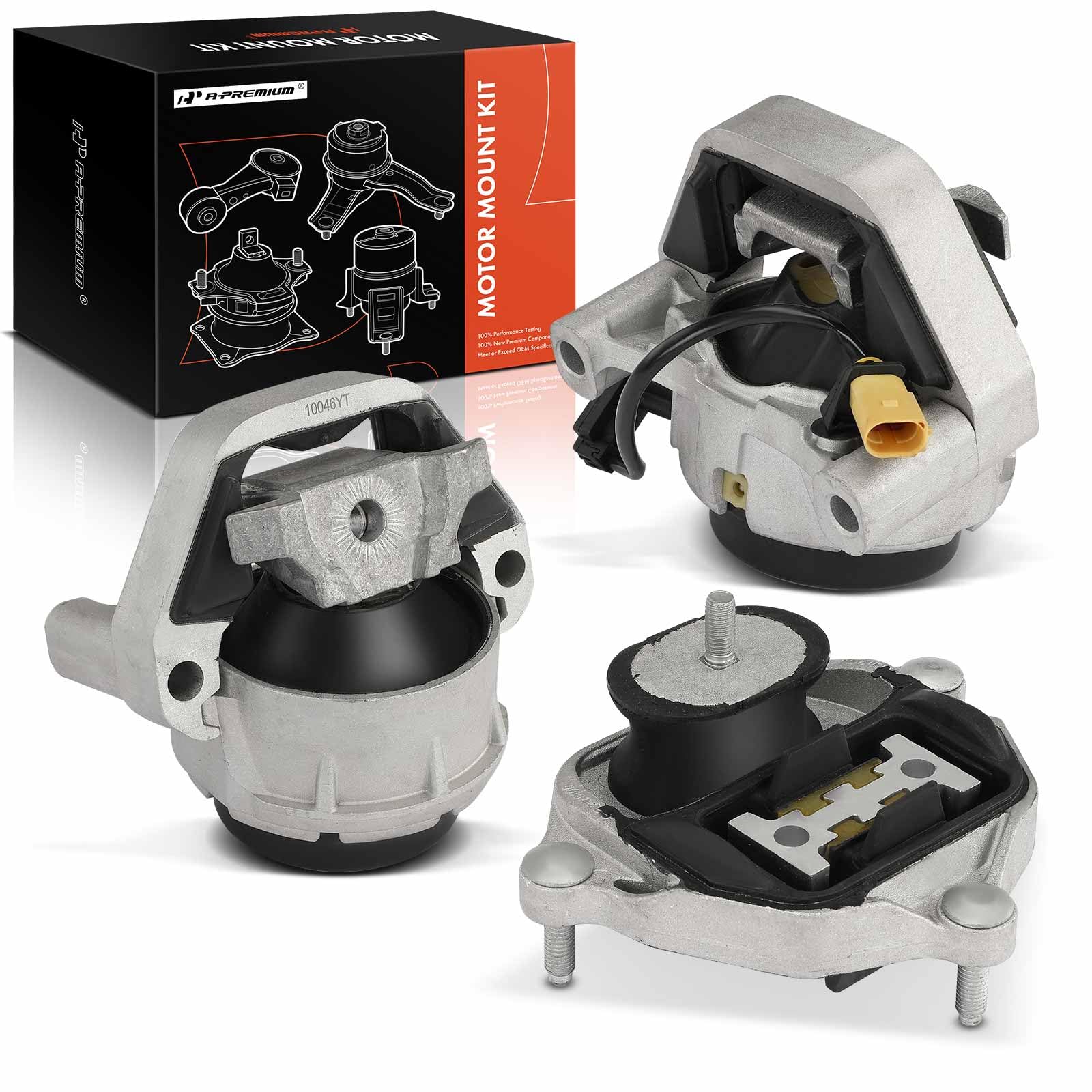 Amazon.com: A-Premium 3PCS Engine Motor Mount and Transmission Mount ...
