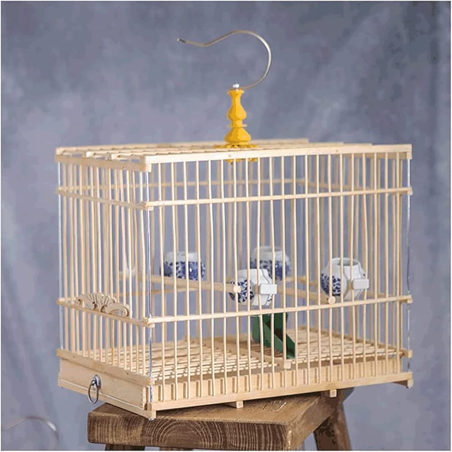Amazon.com: UTMACH Bird House Square Bird Cage with Rolling Stand, Easy ...