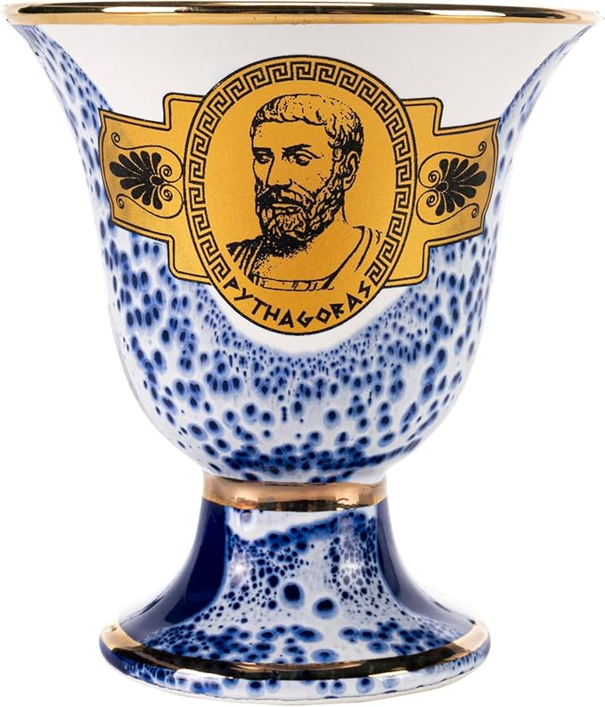 Amazon.com | BEAUTIFUL GREEK STATUES Pythagoras Cup of Justice ...
