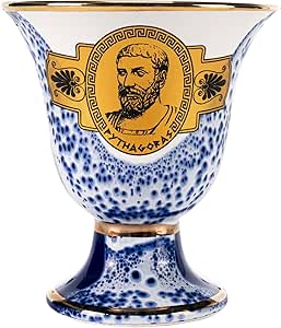 Amazon.com | BEAUTIFUL GREEK STATUES Pythagoras Cup of Justice ...