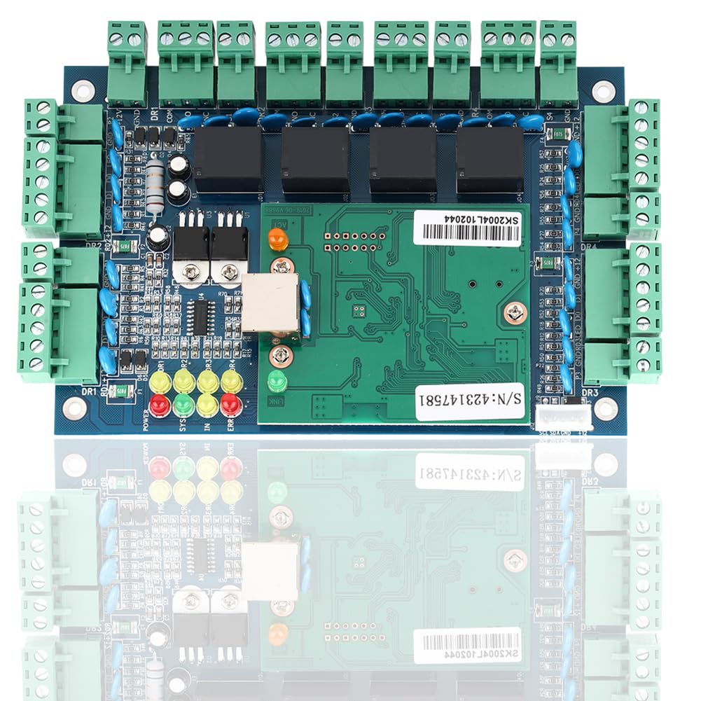Mini 4-Door Controller Panel, Network TCP/IP Access Control Panel Board ...