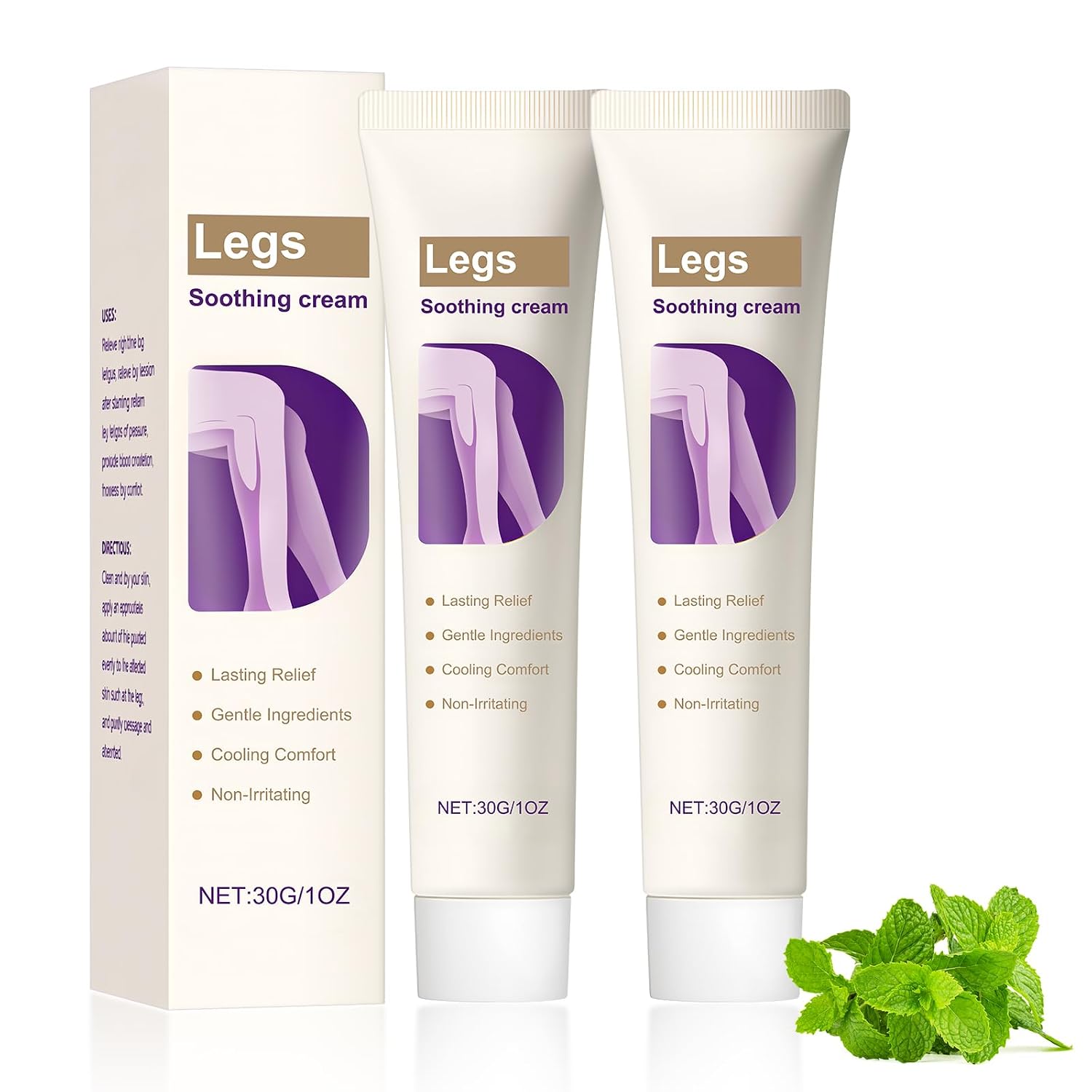 Amazon.com : hadaclub Soothing Leg Cream,Varicose & Spider Veins Relief ...