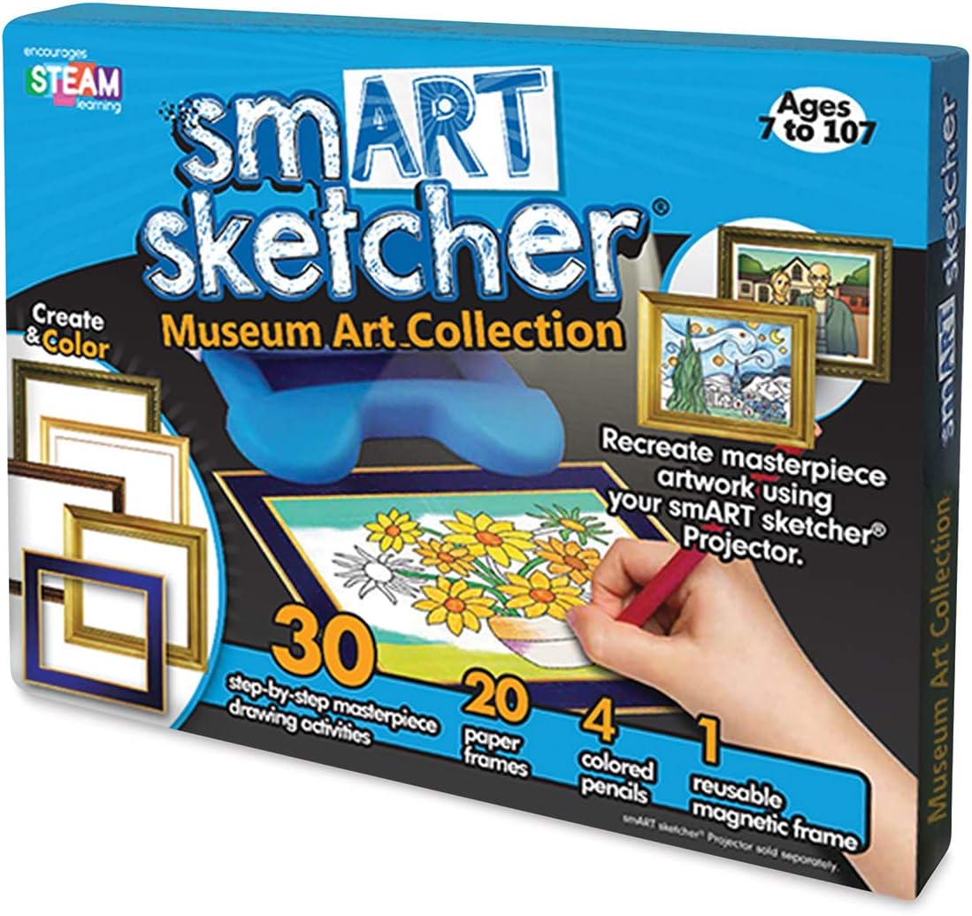 Amazon.com: Flycatcher Smart Sketcher Museum Gift Set : Toys & Games