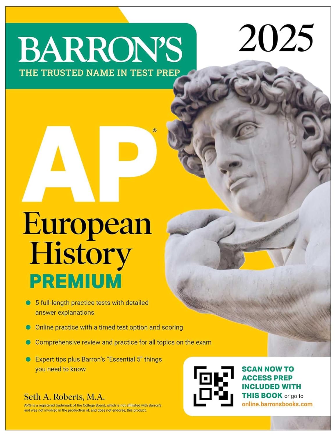 Amazon.com: AP European History Premium, 2025: Prep Book with 5 ...
