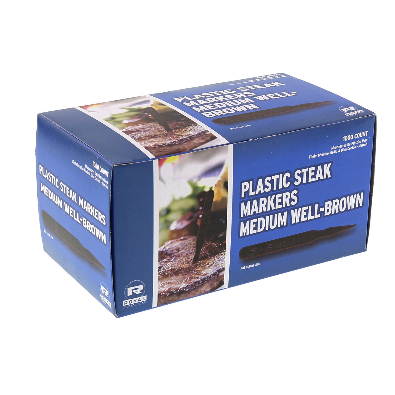 Snapklik.com : Royal Medium Well Steak Marker-Brown