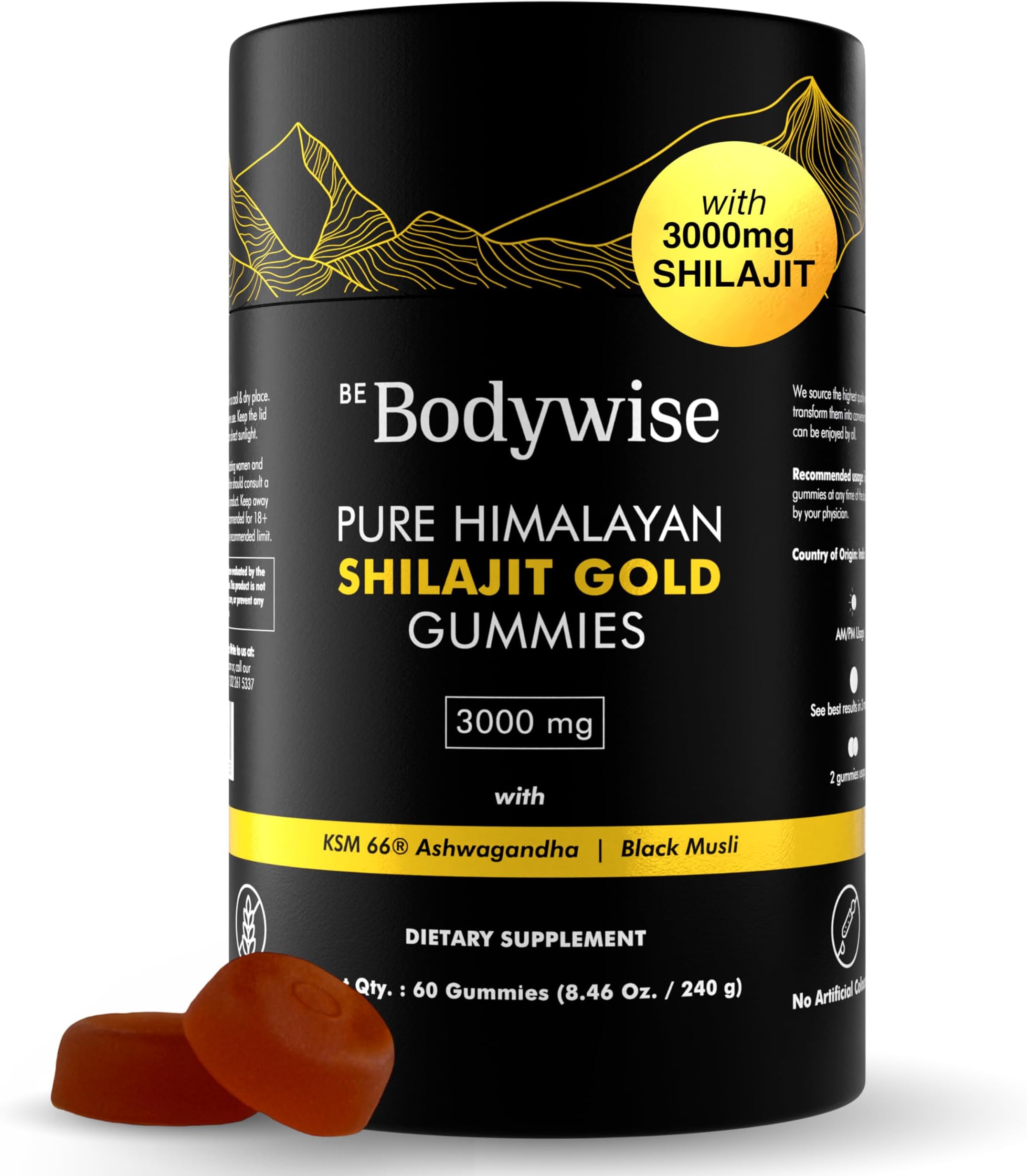 Amazon.com: Thinbi Pure Himalayan Shilajit 10000mg Maximum Potency ...