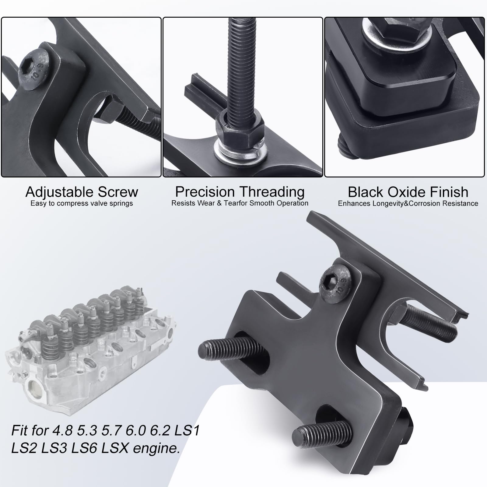 Snapklik.com : 67605 Valve Spring Compressor Tool Fit For 4.8 5.3 5.7 6 ...