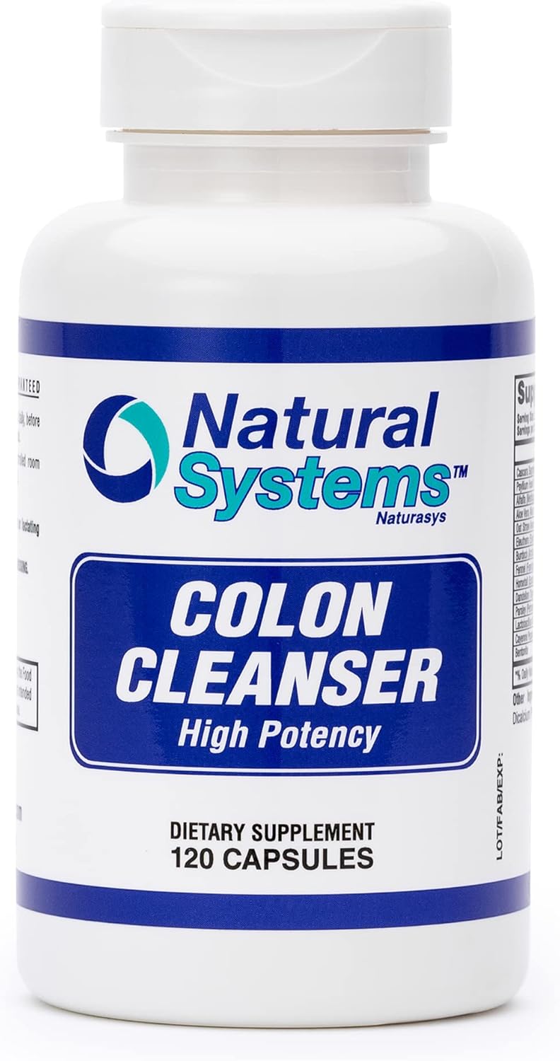 Buy Colon Cleanser 120 Capsules by Natural Systems - Colon Cleanse ...