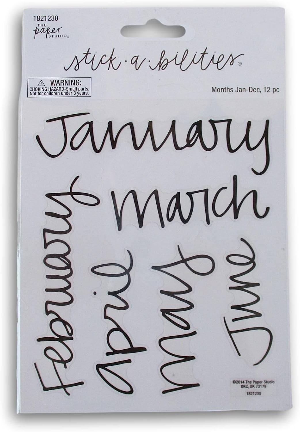 Amazon.com: Calendar Month Handwriting Planner Stickers for Journaling ...