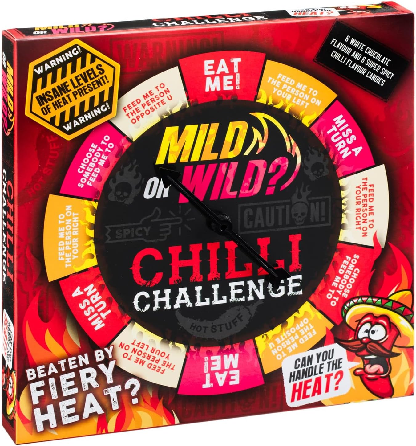 Other Chilli Skull Challenge White Chocolate & Chilli Flavour Candy ...