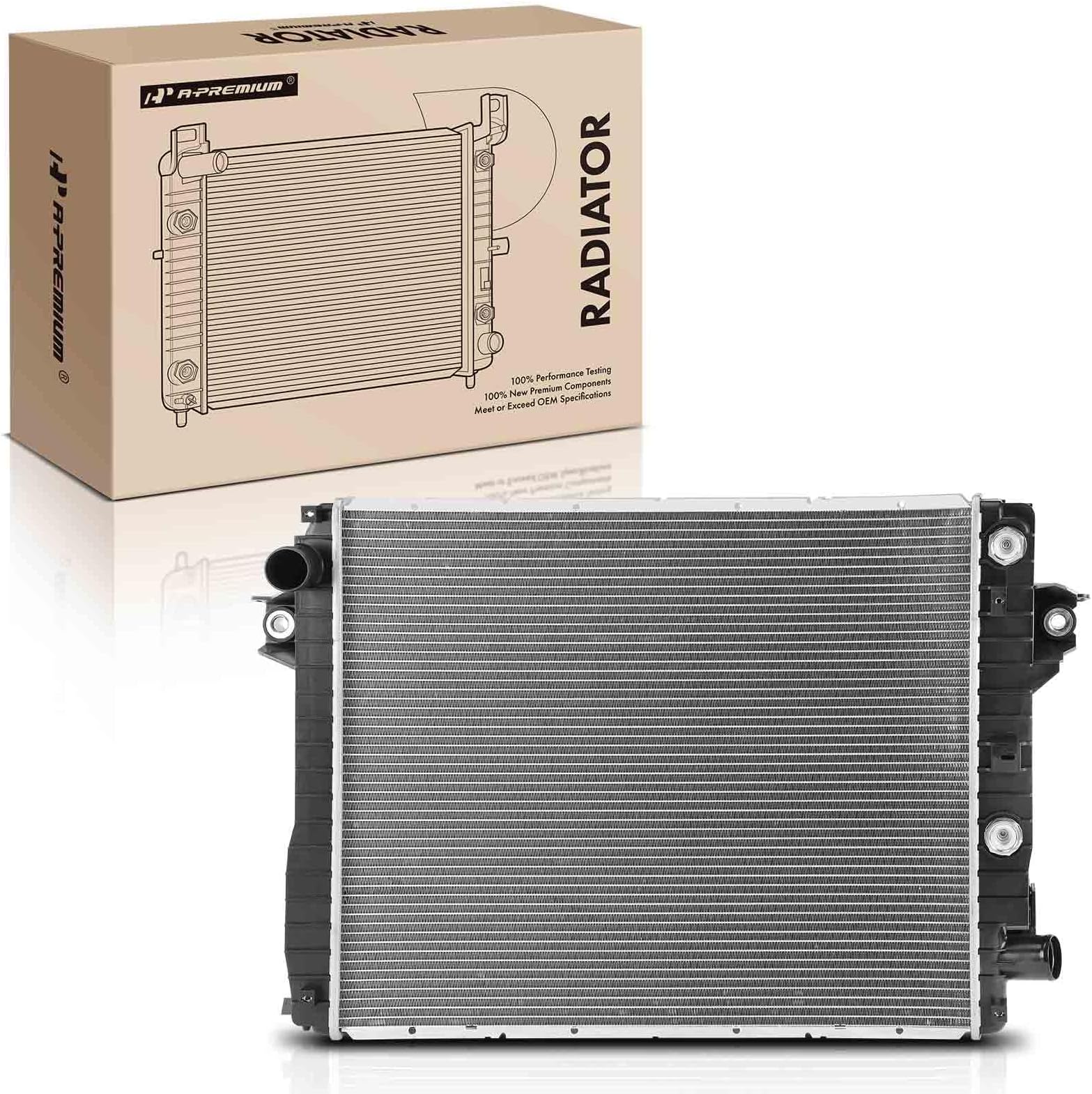 Amazon.com: A-Premium Engine Coolant Radiator Assembly with Oil Cooler ...
