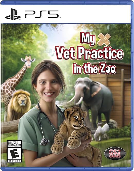 Amazon.com: My Vet Practice In The Zoo - PlayStation 5 : Gs2 Games ...
