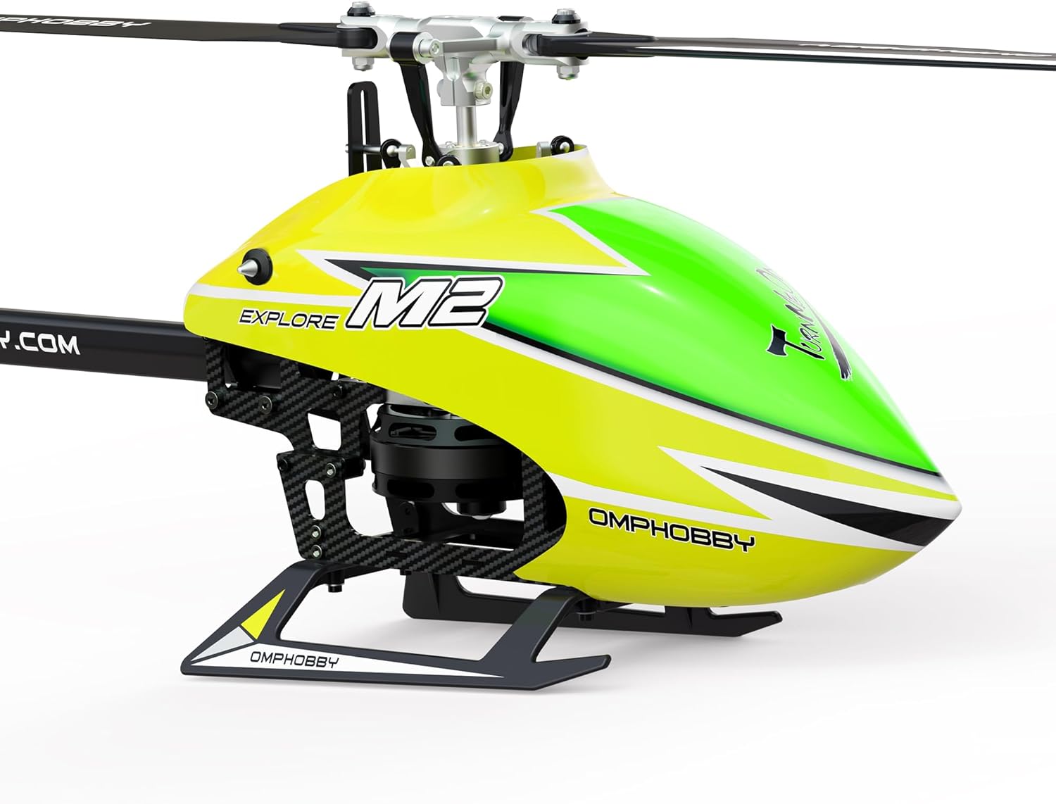 Amazon.com: OMPHOBBY M2 Explore RC 直升機 成人 雙無刷馬達 直驅 6CH RC 直升機 附 3D 飛行 ...