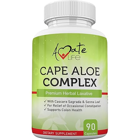 Amazon.com: Cape Aloe Natural Laxatives for Constipation Relief ...