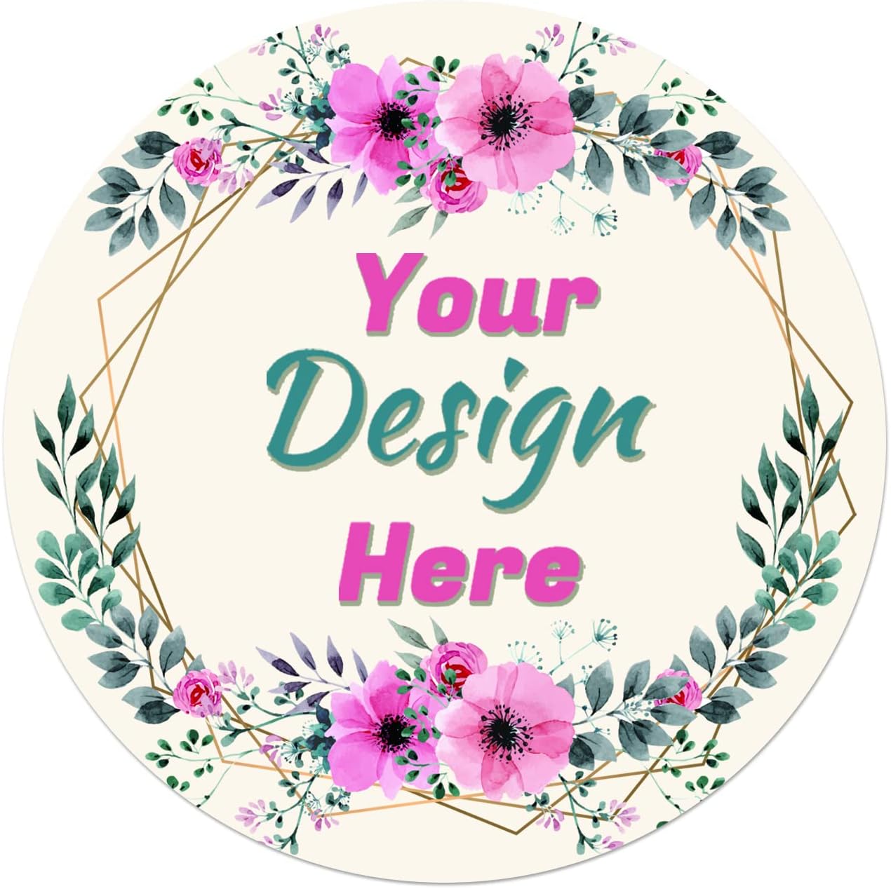 Amazon.com : Jamipasp Personalized Stickers for Businesses Logo ...