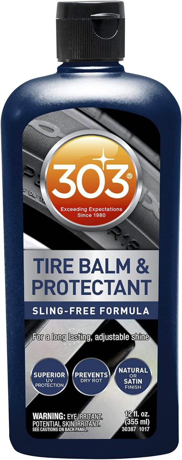 303 Products 303-30387 Tyre Balm & Protectant, 12 fl. oz. : Amazon.co ...