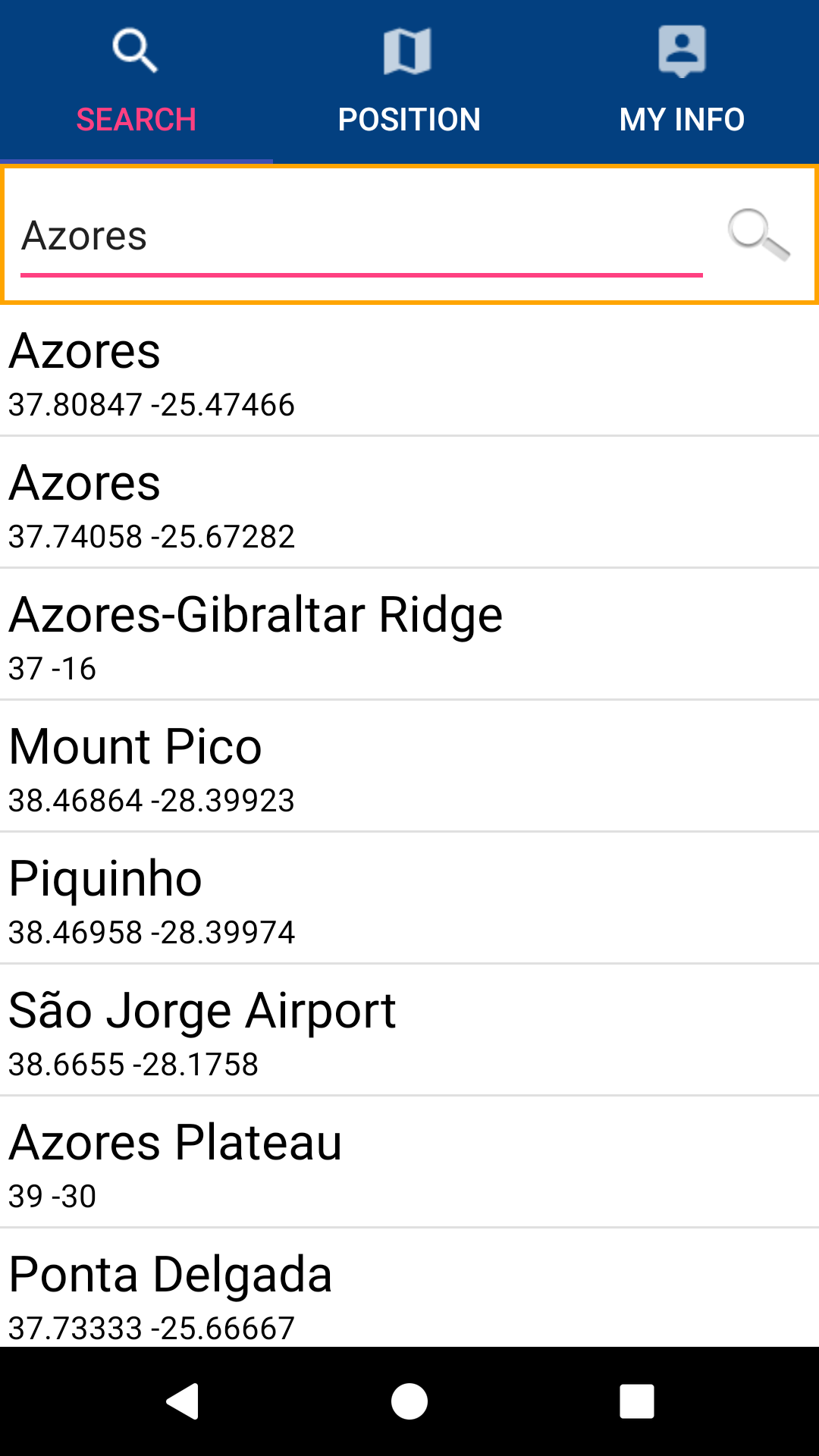Azores Islands GPS Map Navigator - App on Amazon Appstore