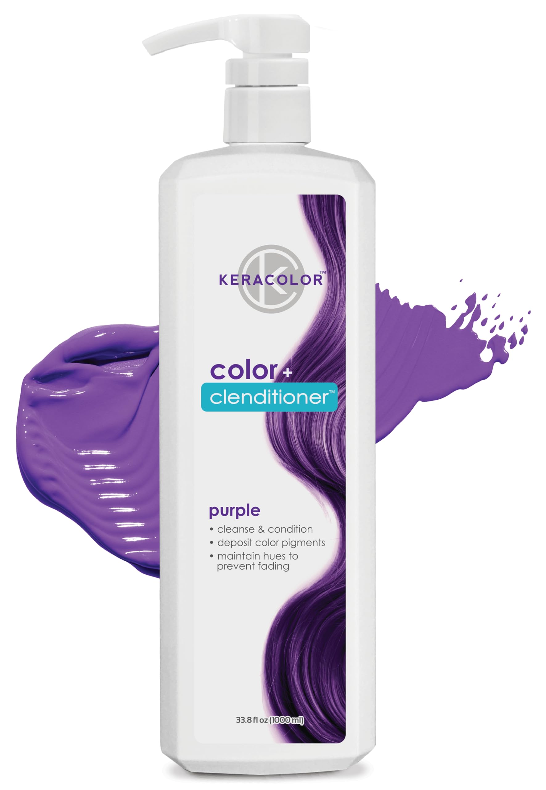 Snapklik.com : Keracolor Clenditioner PURPLE Hair Dye - Semi Permanent ...