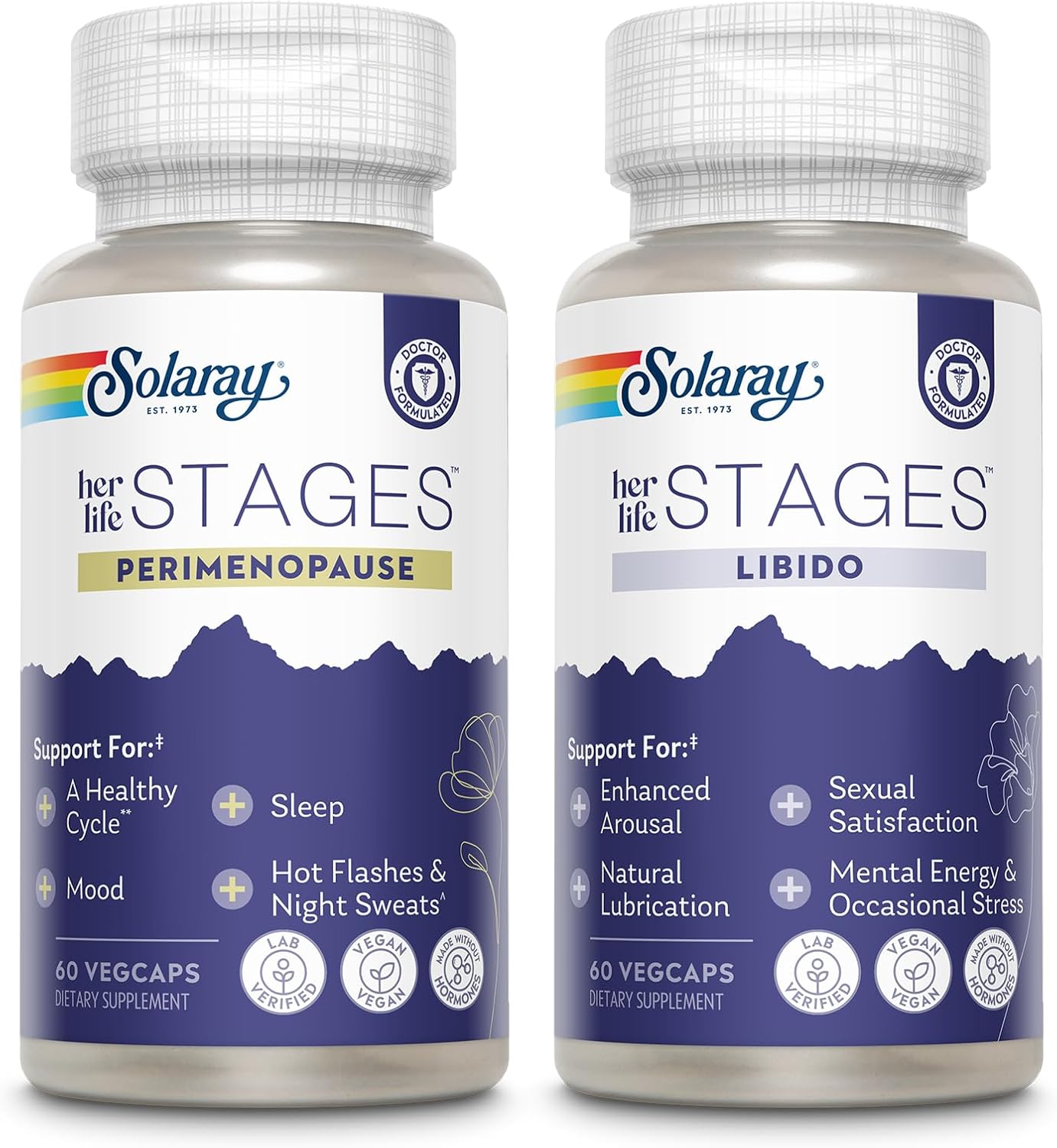 Amazon.com: SOLARAY Perimenopause and Libido her Life Stages Bundle ...