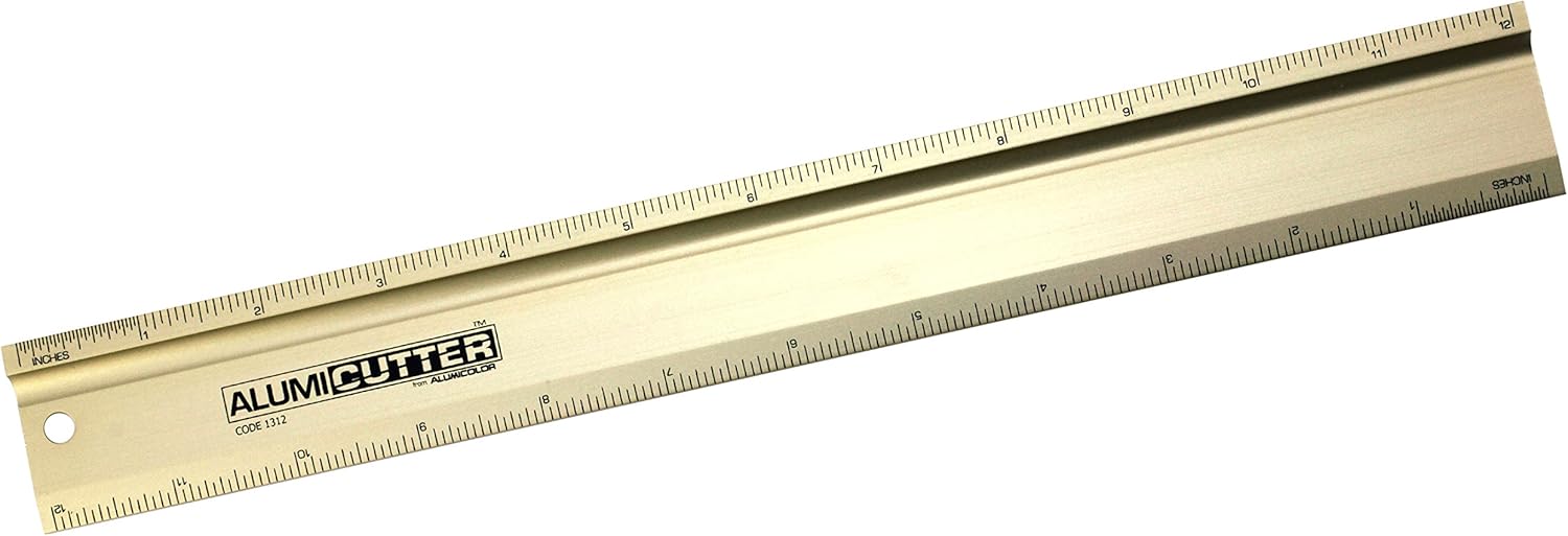 Amazon.com: Alumicolor Alumicutter, Safety Ruler and Straight Edge ...