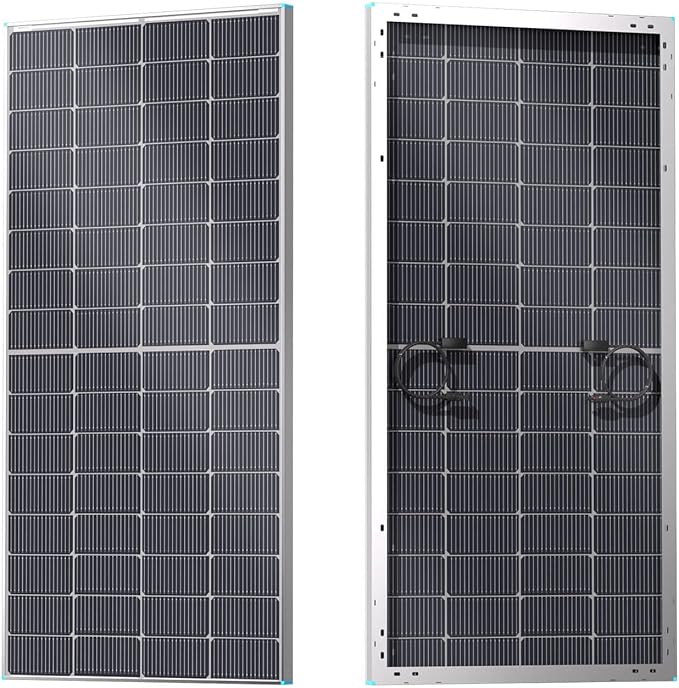 Amazon.com : Renogy Bifacial Solar Panel 250W N-Type 16BB, 250 Watt Solar Panel 12V Double-Side ...