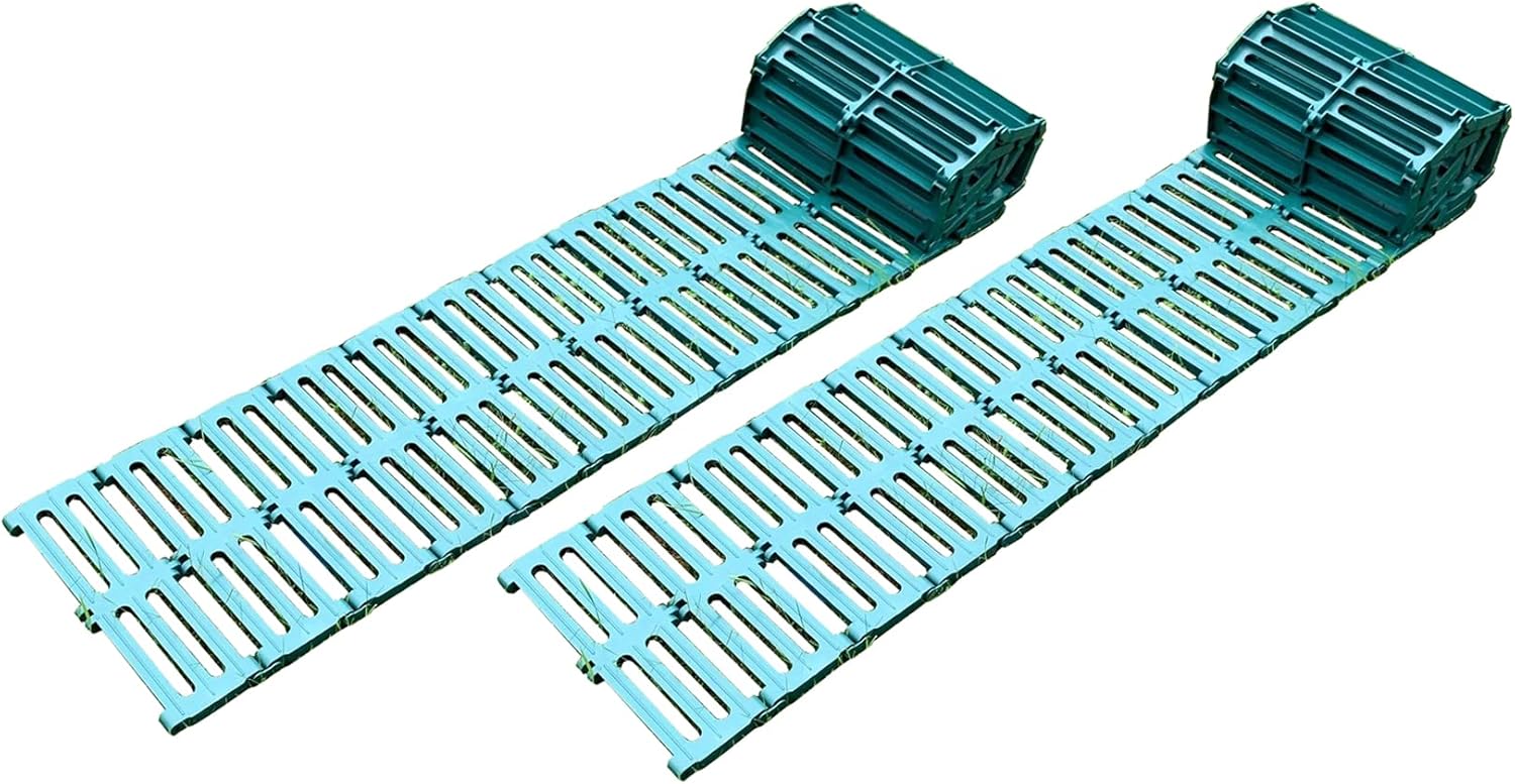 Selections Green Plastic Garden Track Roll Out Path Walk Way Ground ...