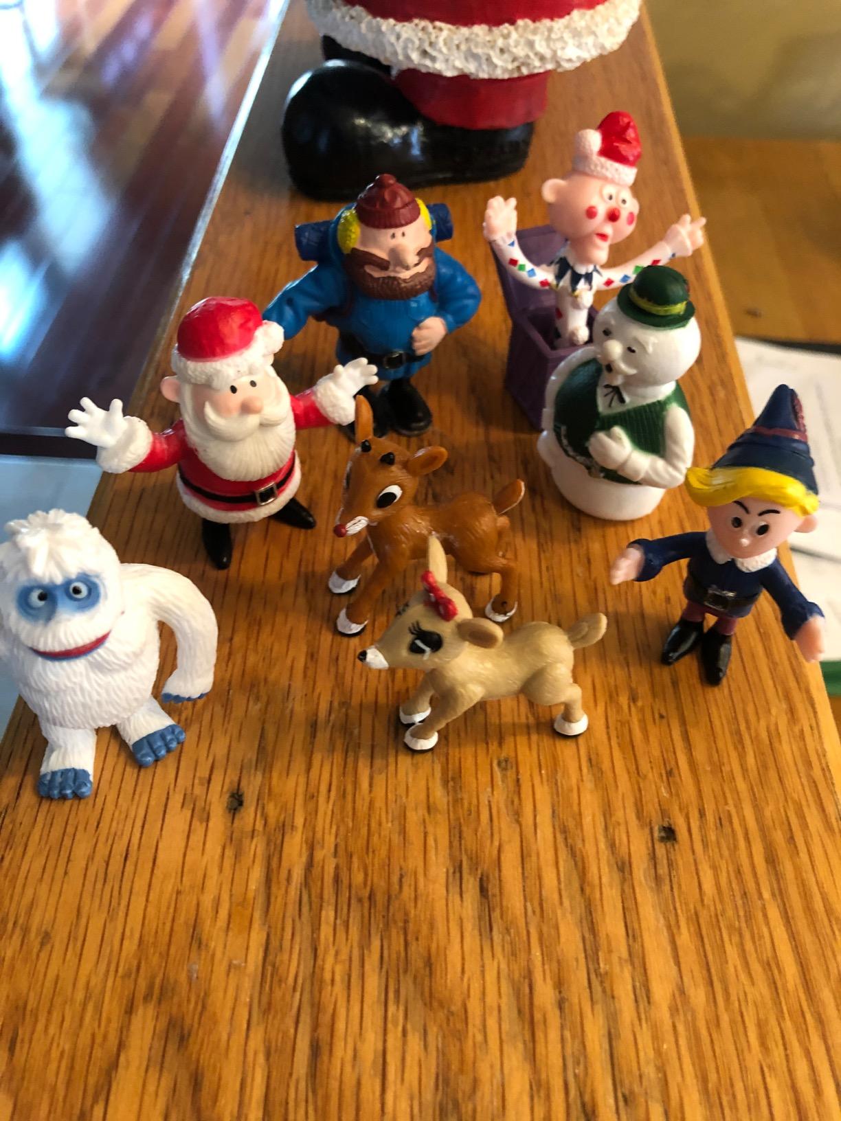 Amazon.com: Rudolph the Red Nosed Reindeer Figures - Bring the Story to ...