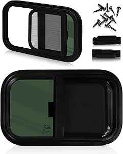 Gugxiom RV Window, Rounded Corner Waterproof Sealed Proof RV Window ...