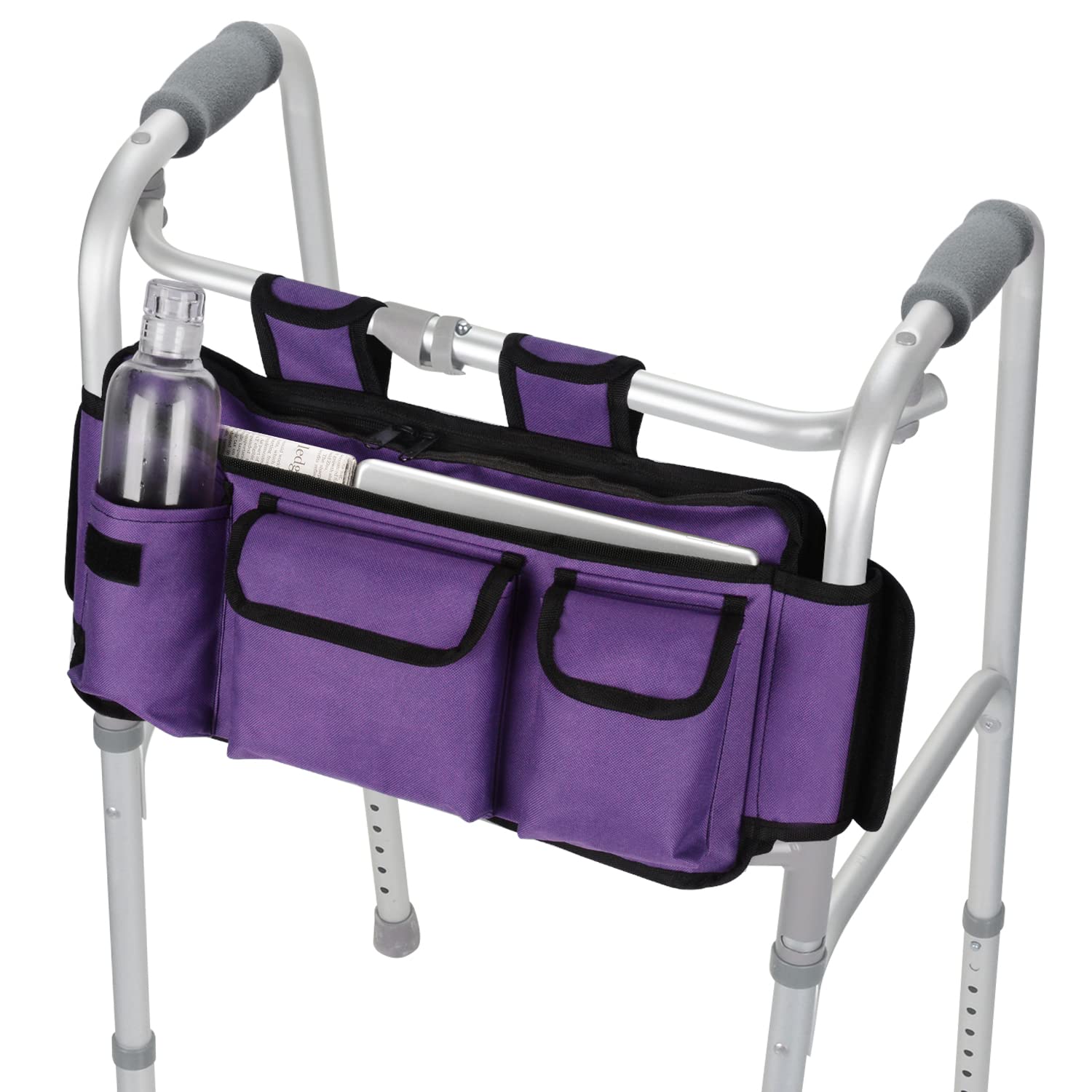 supregear Walking Frame Bag, Walker Basket Organizer Pouch Tote for ...