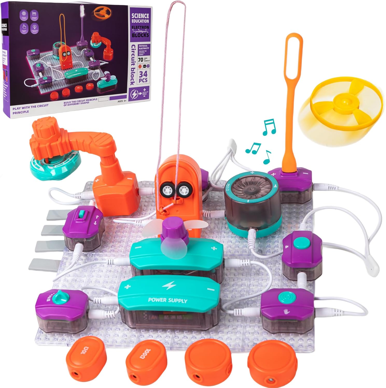 Amazon.com: Desyeryamimi Circuits Board for Kids Electronics ...
