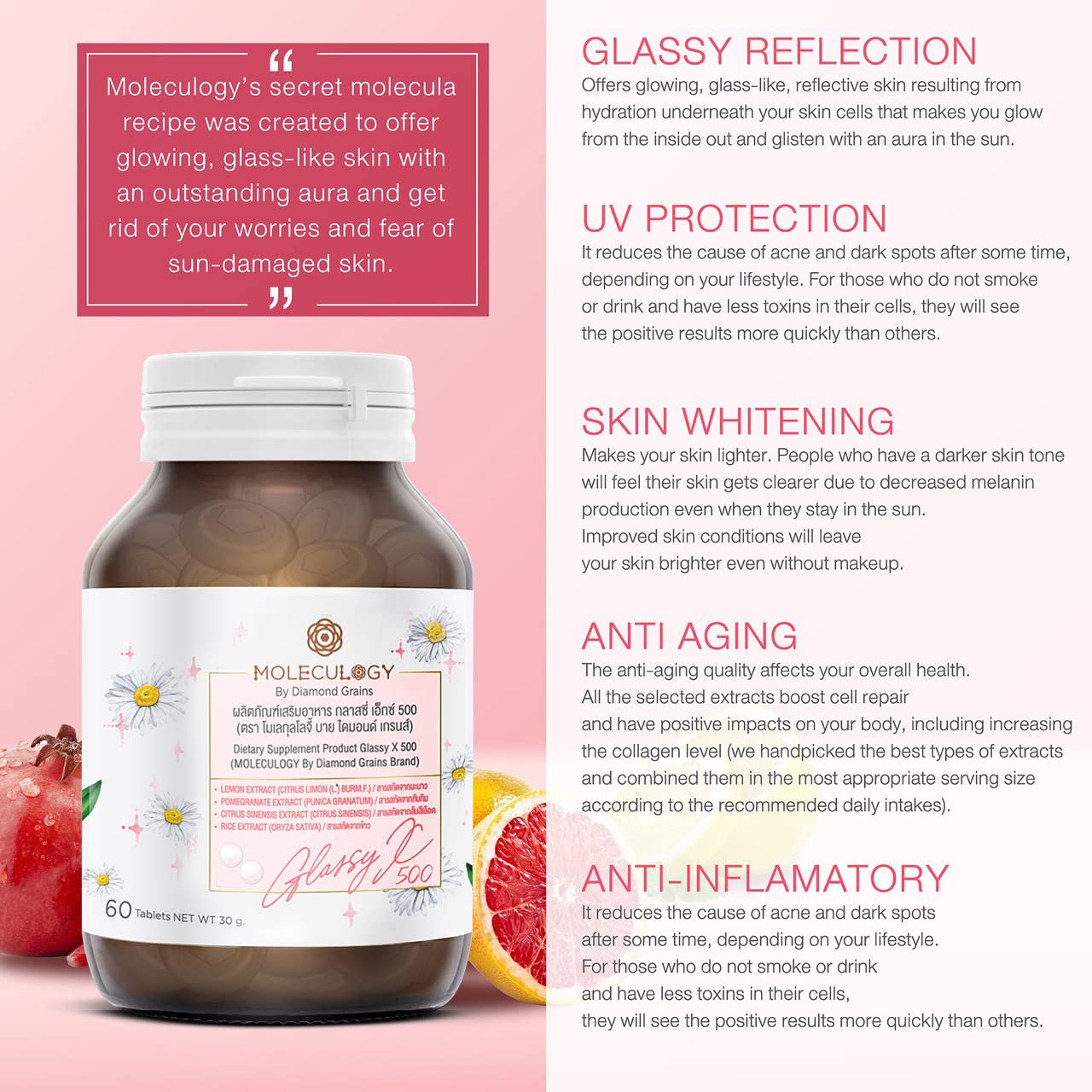 Diamond Grains MOLECULOGY – Cuidado de la piel coreano para K-Pop con ...