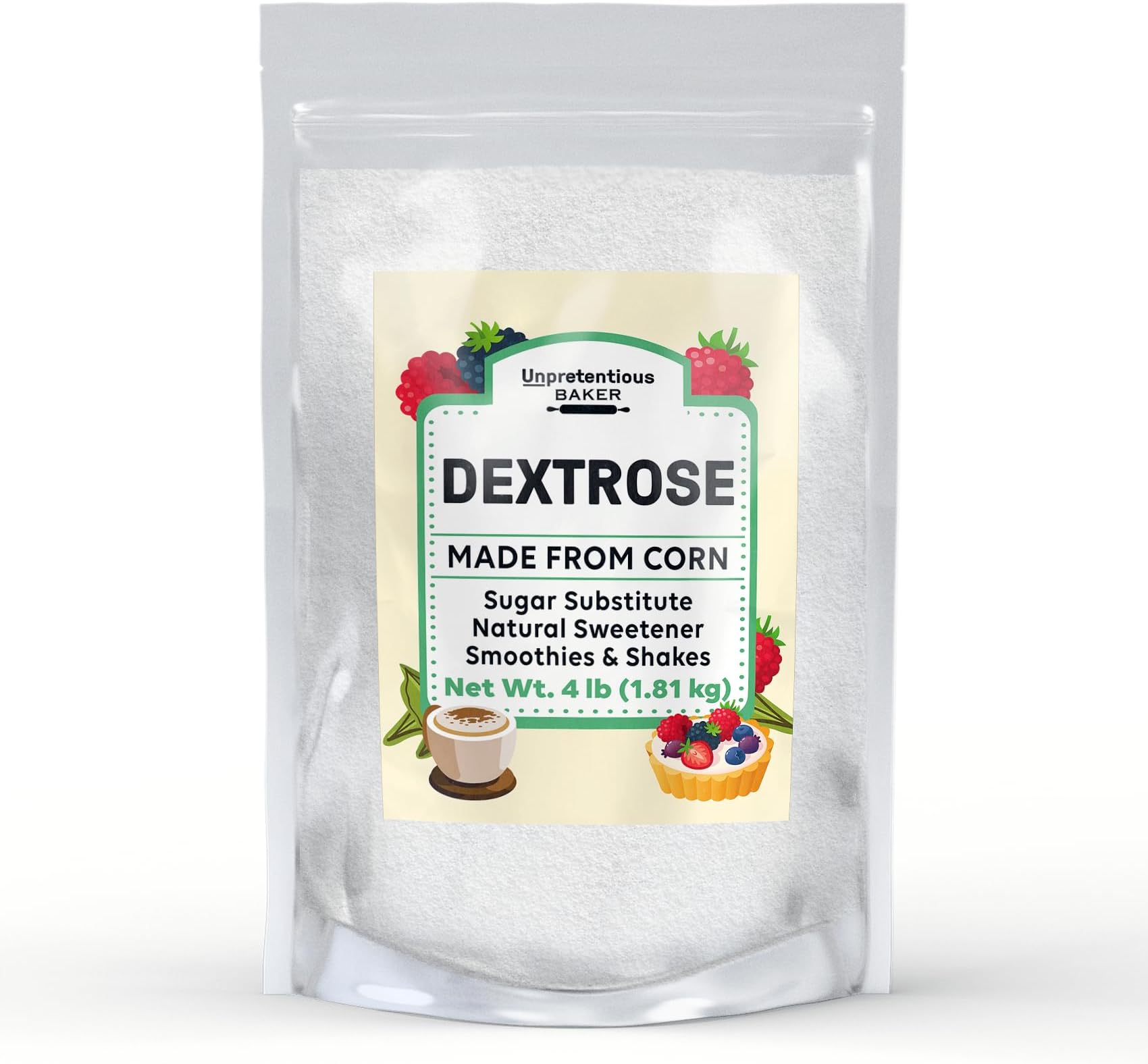 Amazon.com : Pure Original Ingredients Dextrose (2 lb.), Sugar ...