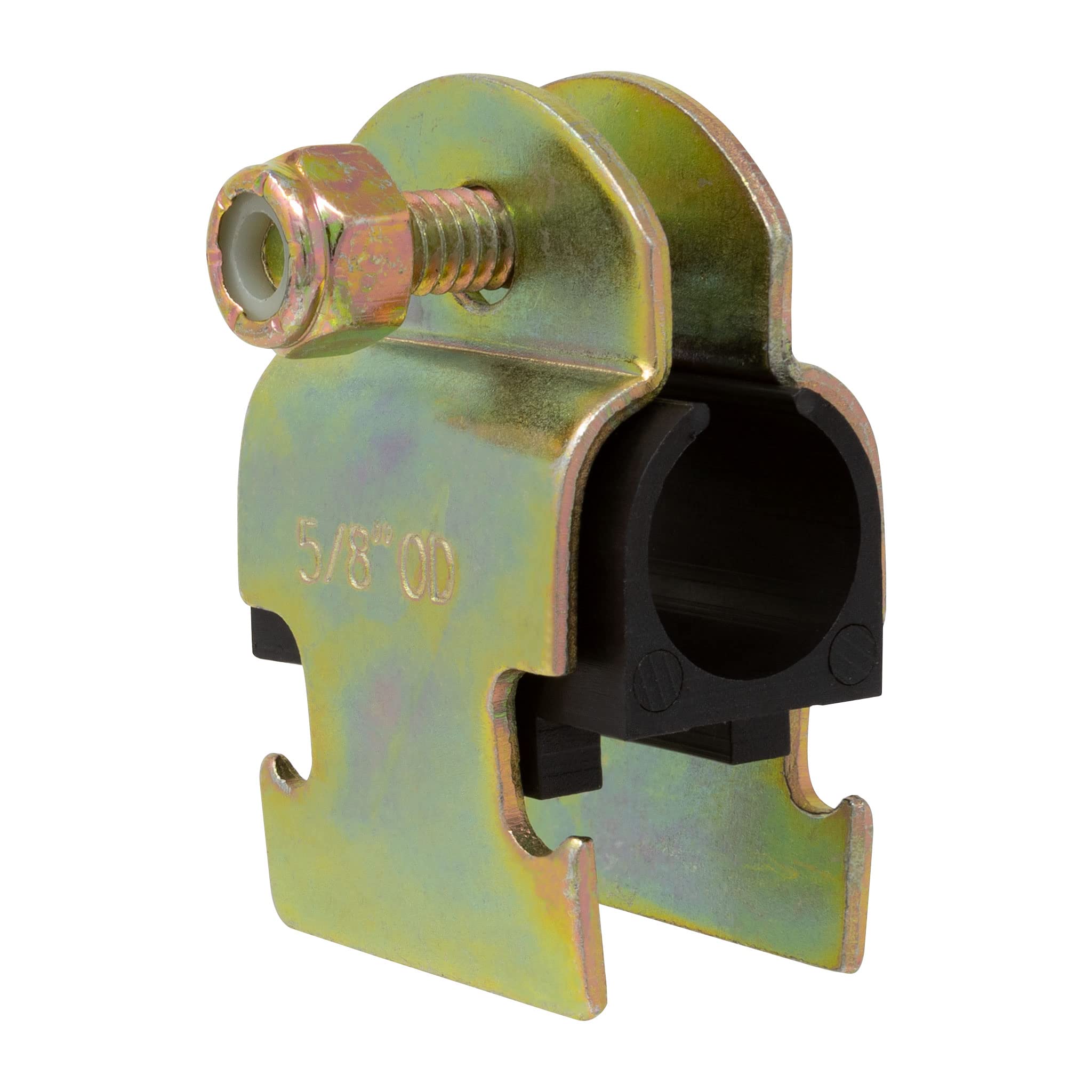 Snapklik.com : Rubber Cushion Strut Clamp 1/2" NOM