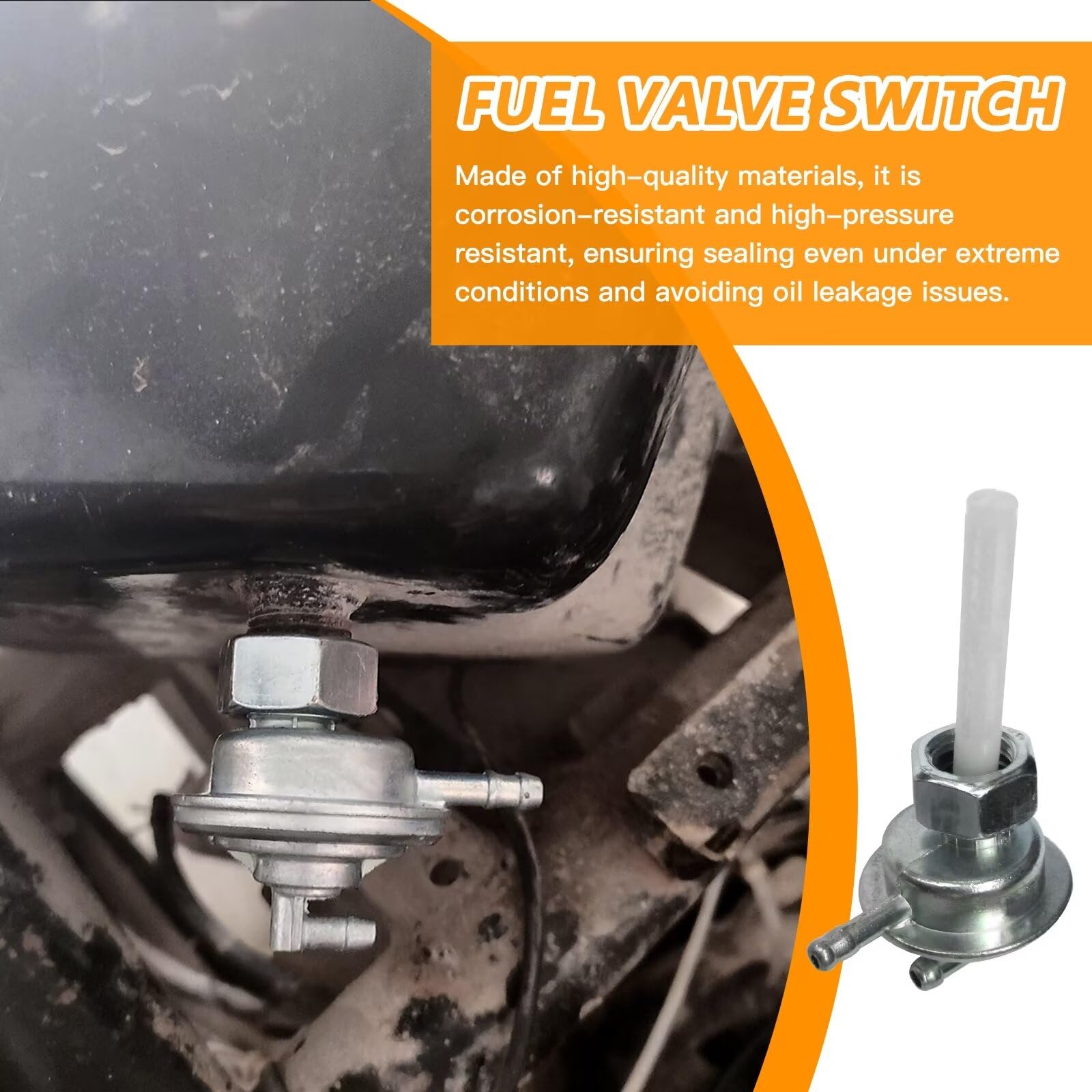 Single Outlet Fuel Valve Fuel Petcock Valve For Honda Spree 50 NQ50 ...